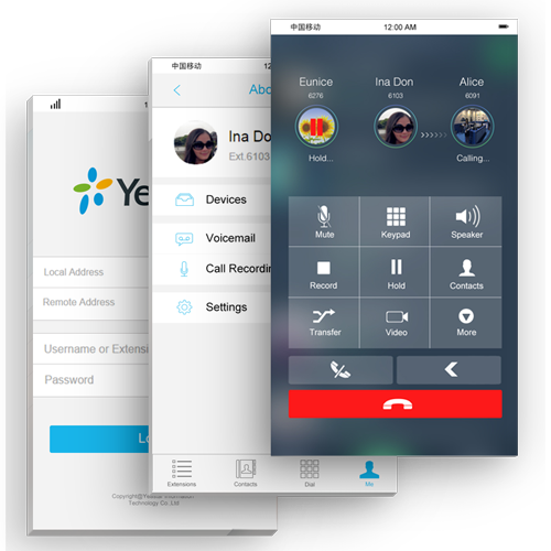 Yeastar Linkus smartapp voor yeastar cloud PBX - yeastarcloud.nl